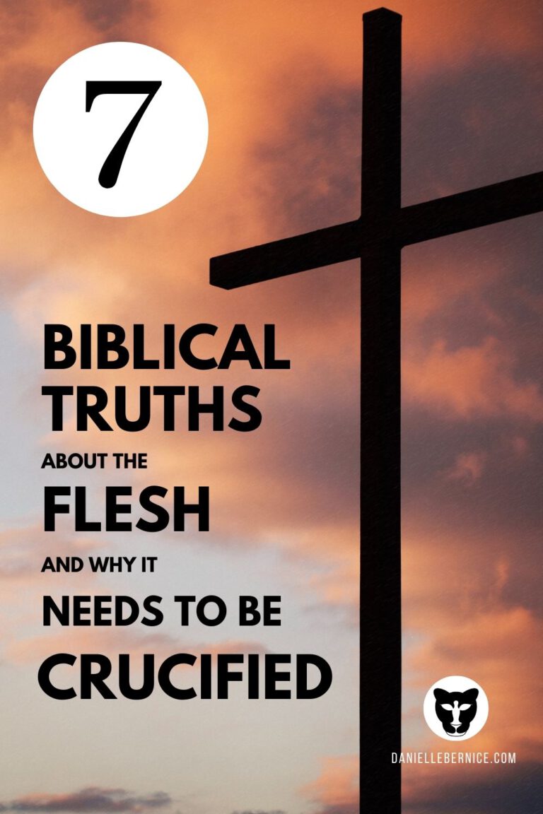 What is the flesh and why should it be crucified? - DanielleBernice.com